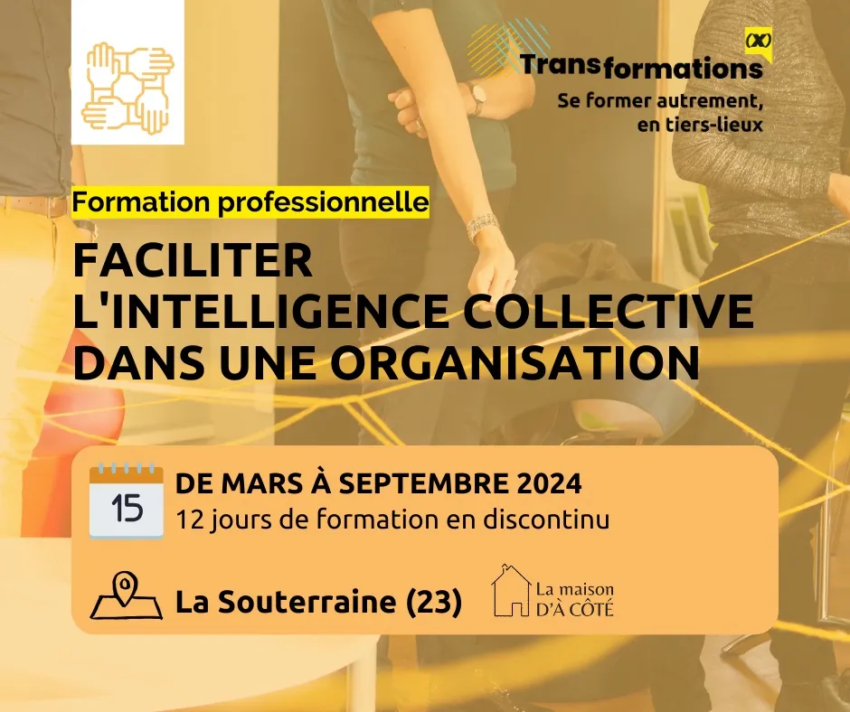 Formation "Faciliter l'intelligence collective dans son organisation ...